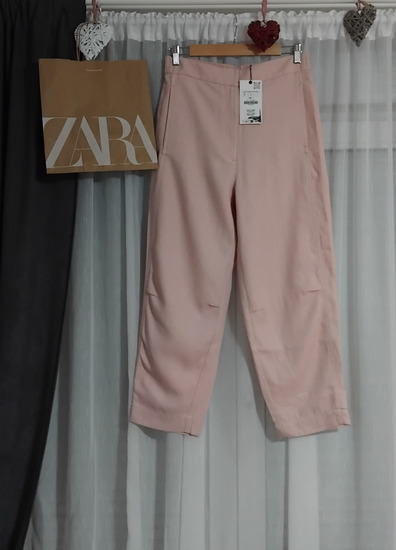 Zara balon pantalone od lana nove sa etiketom S 36