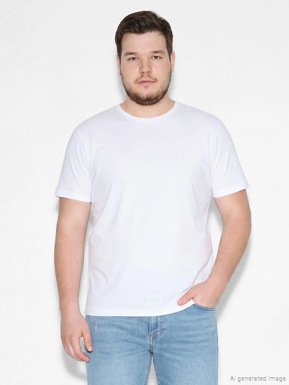 LCWAIKIKI Classic Slim Fit Basic Soft Touch Majica
