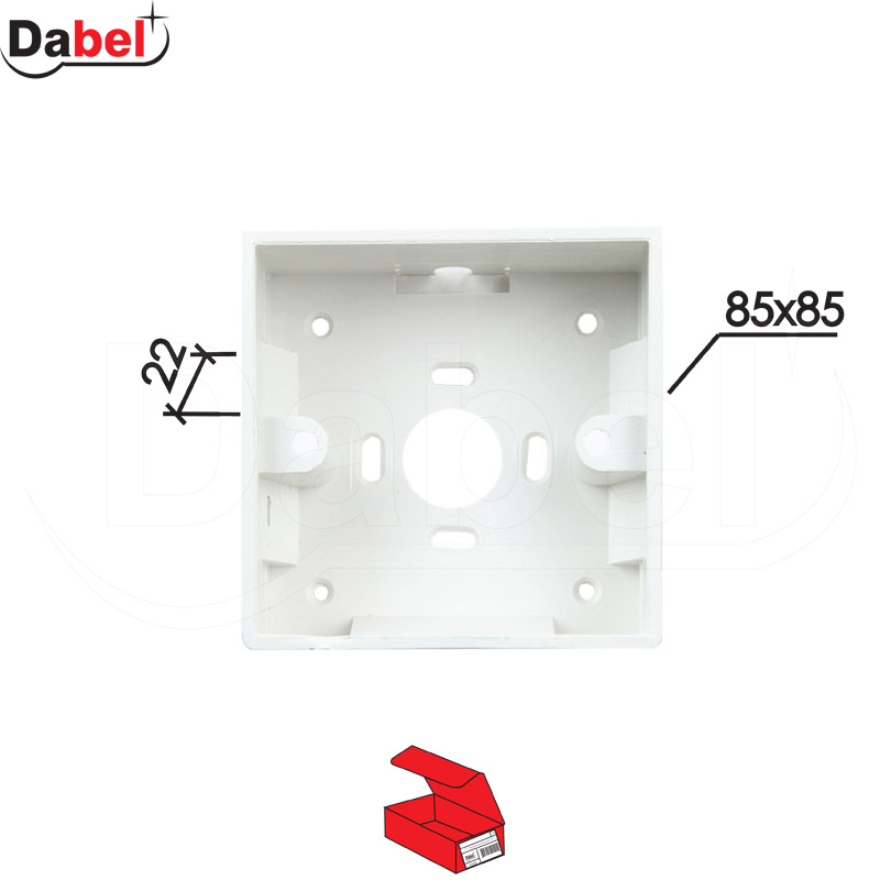 Nazidno postolje za taster Bela za interfonske tastature