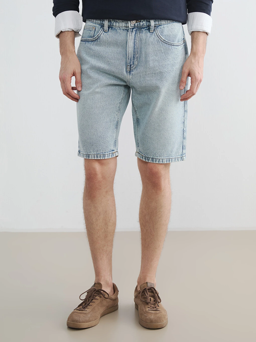 LCW Jeans Slim Fit Muški Teksas Šorts