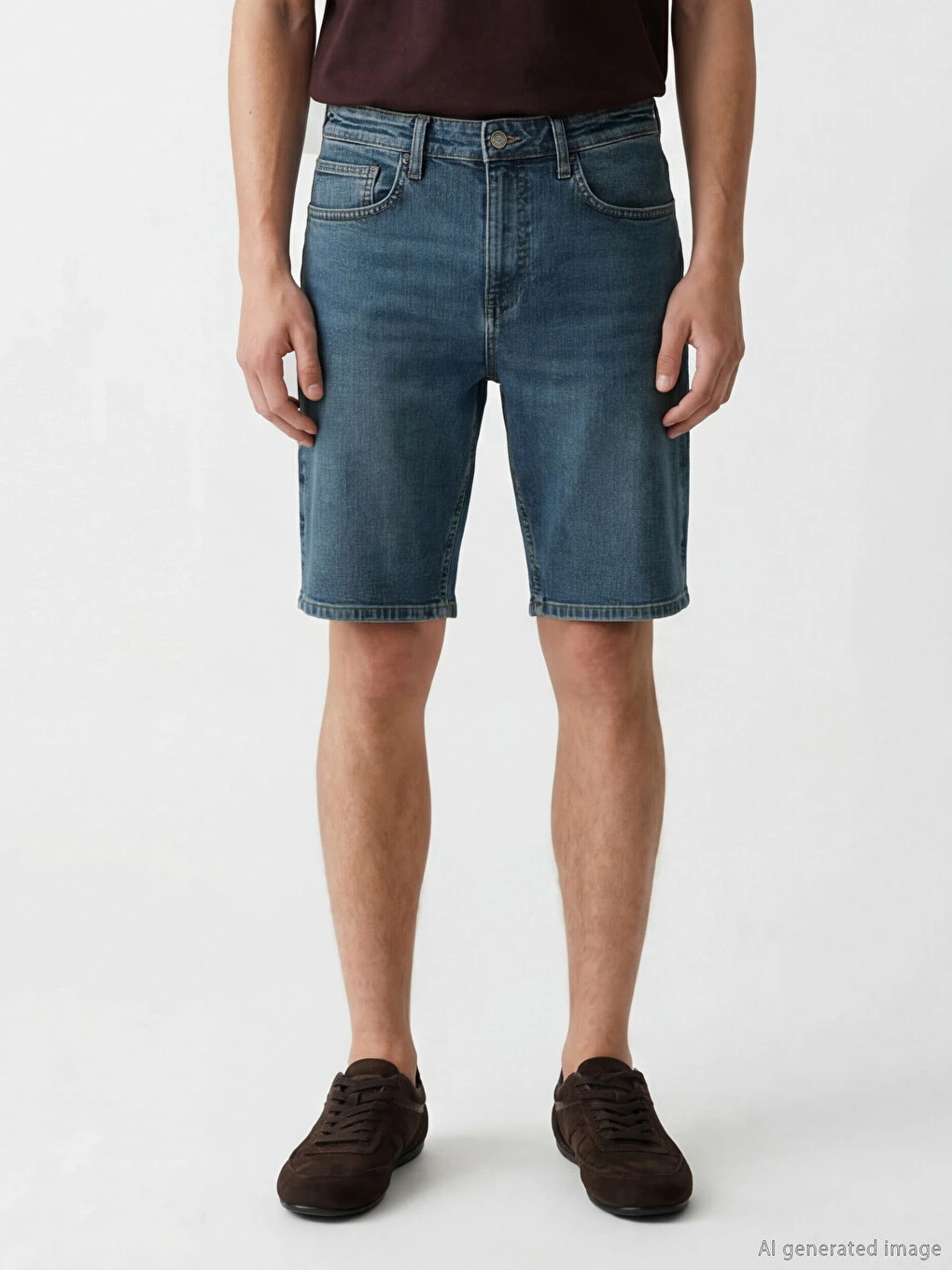 LCW Jeans Super Skinny Fit Muški Teksas Šorts