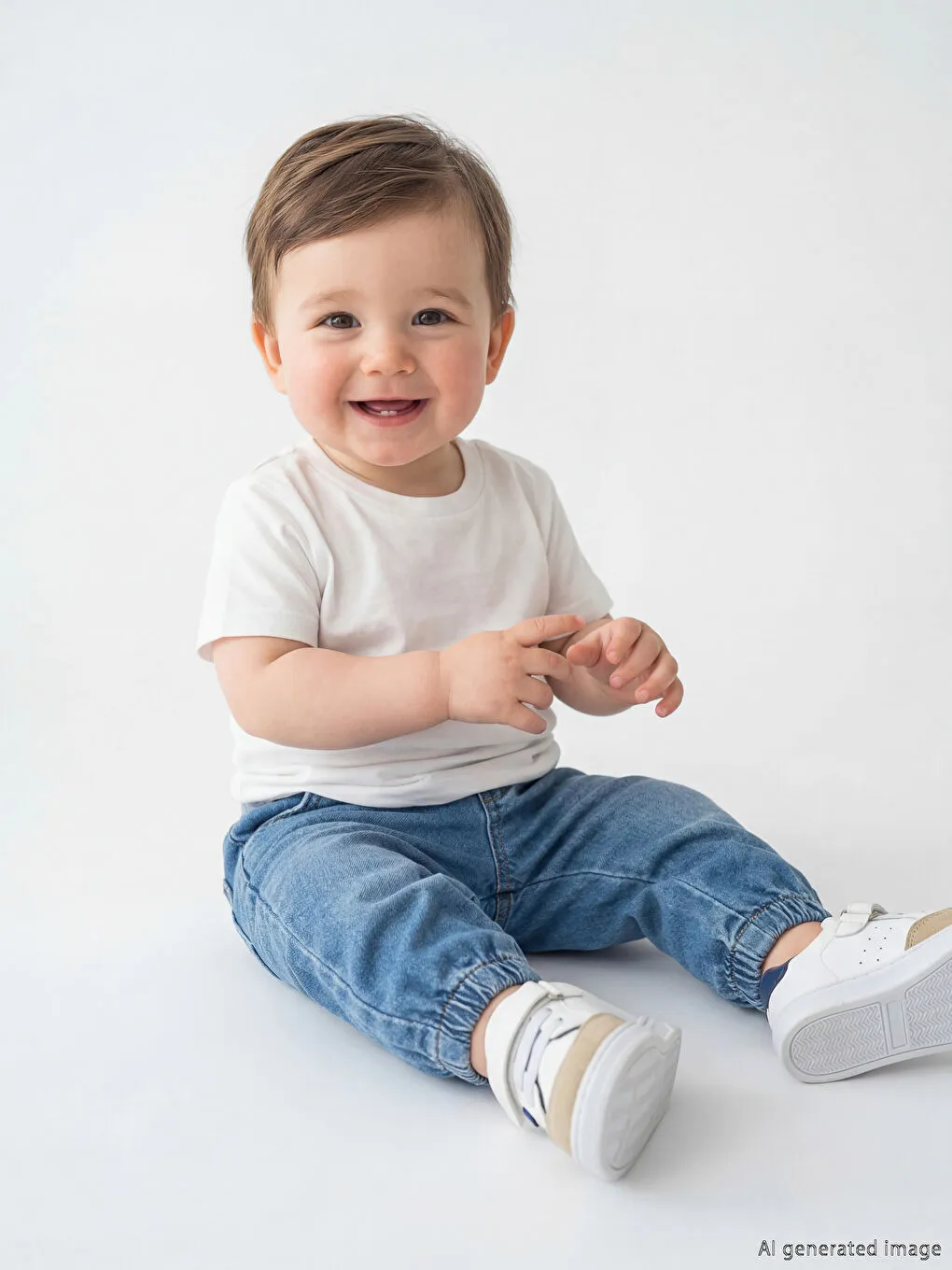 LCW baby Bebi Dečaci Teksas Jogger Pantalone