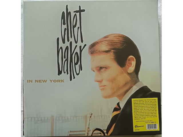 CHET  BAKER  -  IN  NEW  YORK  ( Novo !!! )
