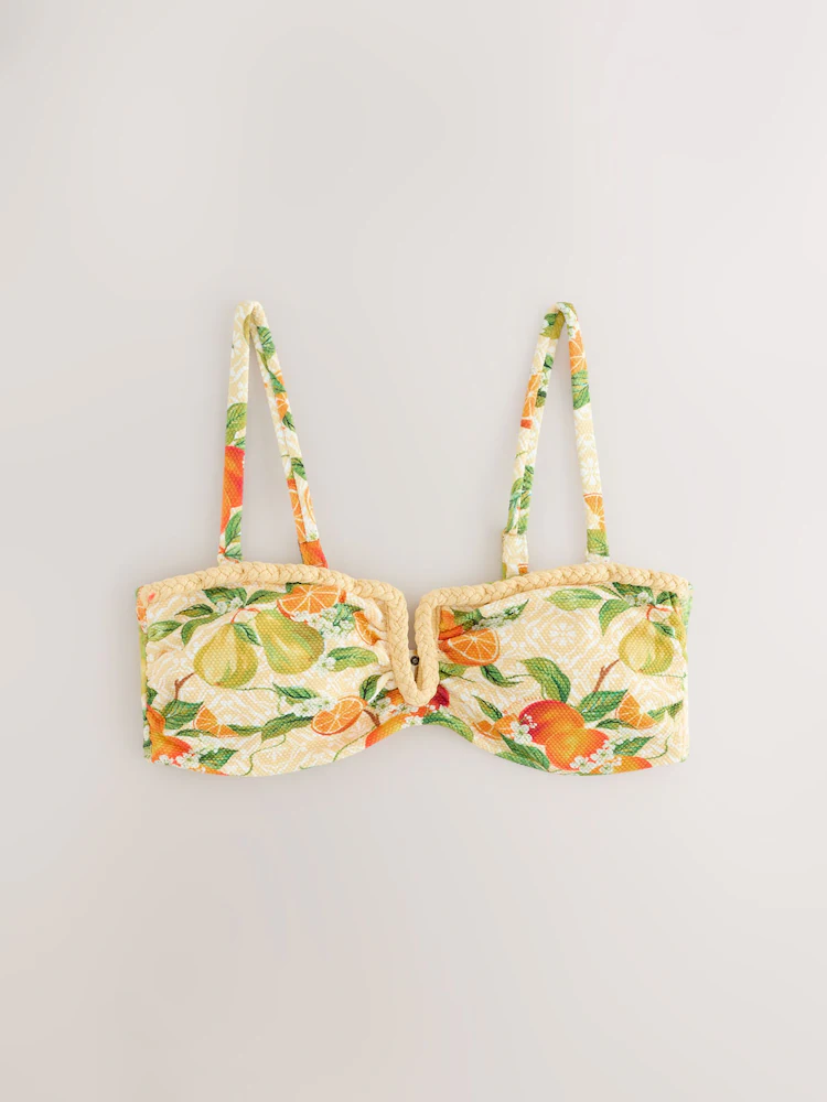 B by Ted Baker Žuto voće Bikini top Bandeau
