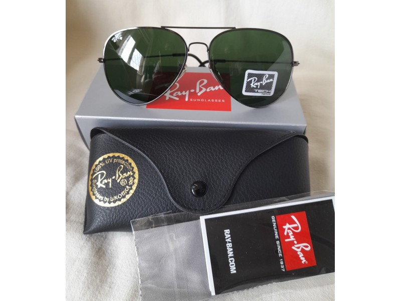 RAY BAN aviator 3026 Green-black Legend
