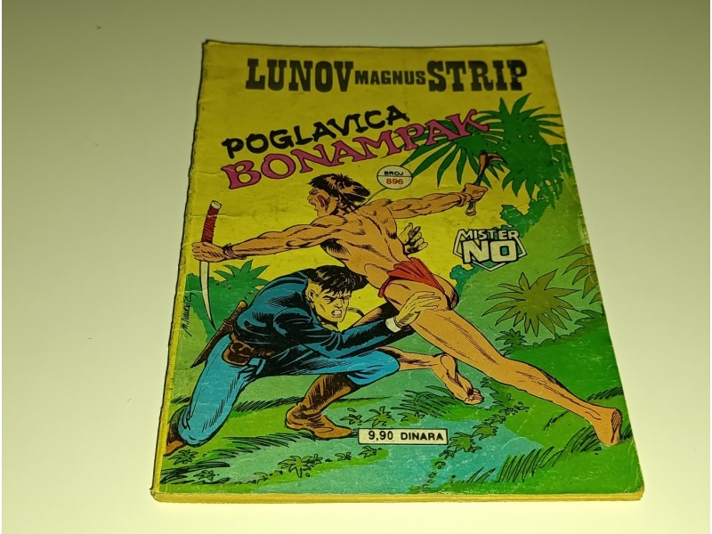 MISTER NO LUNOV MAGNUS STRIP-896