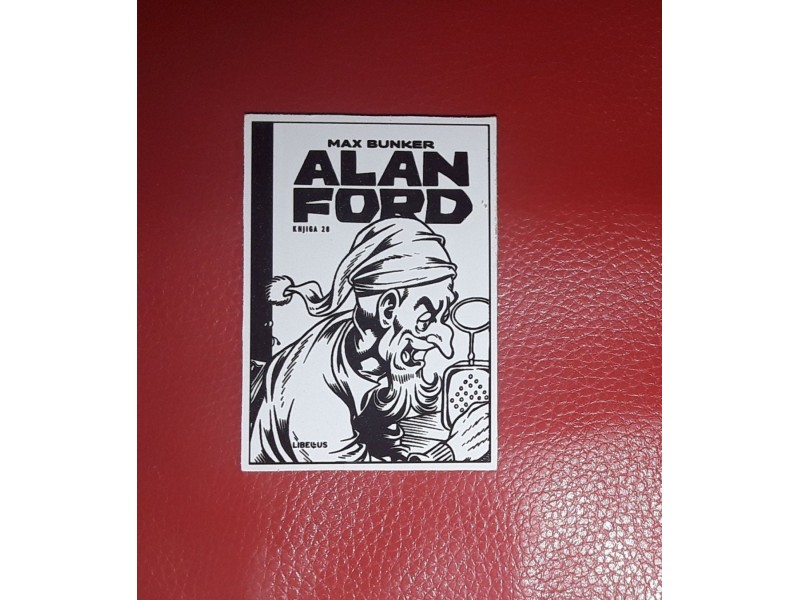 Magnet za frizider - Alan Ford