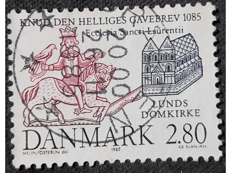 Danska 60 raspar 1985g žig