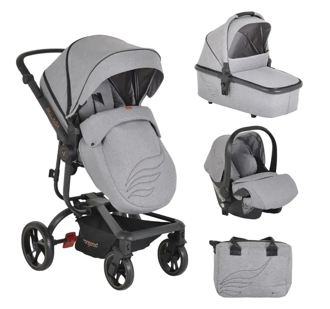 Cangaroo Ellada Premium 3u1 Kolica za bebe
Cangaroo Ellada Premium 3u1 Kolica za bebe