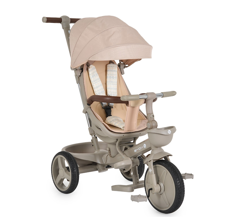 Byox Fusion 360 Tricikl za decu do 25kg Beige
Byox Fusion 360 Tricikl za decu do 25kg Beige