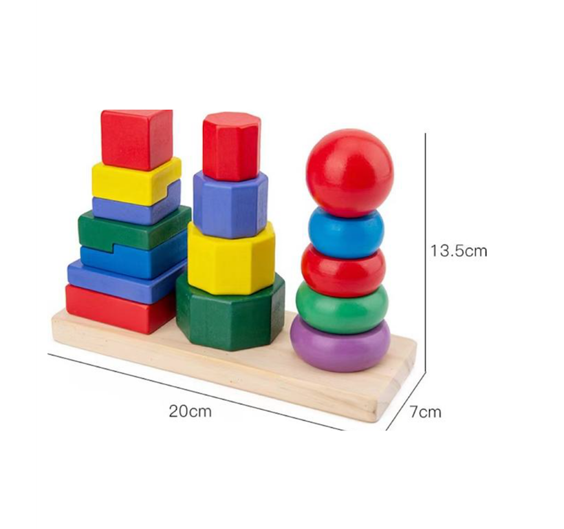BBO Drvena igračka za decu - Geometrijski oblici
BBO Drvena igračka za decu - Geometrijski oblici