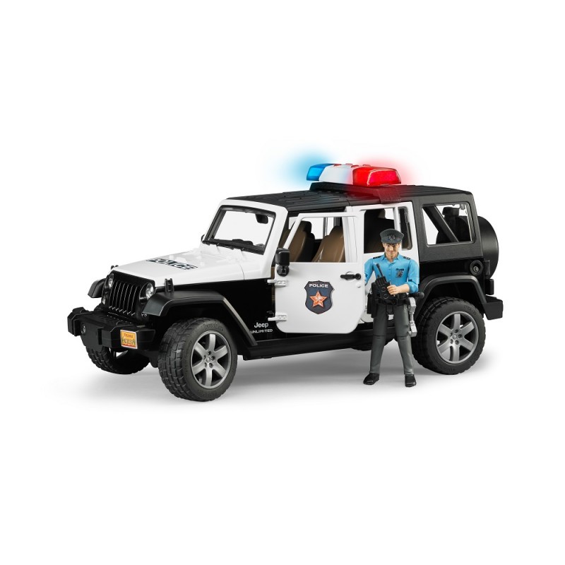 Bruder Jeep Wrangler UR police sa policajcem
Bruder Jeep Wrangler UR police sa policajcem