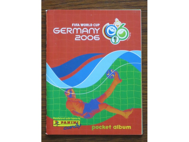 MINI PANINI GERMANY 2006 FIFA POCKET ALBUM
