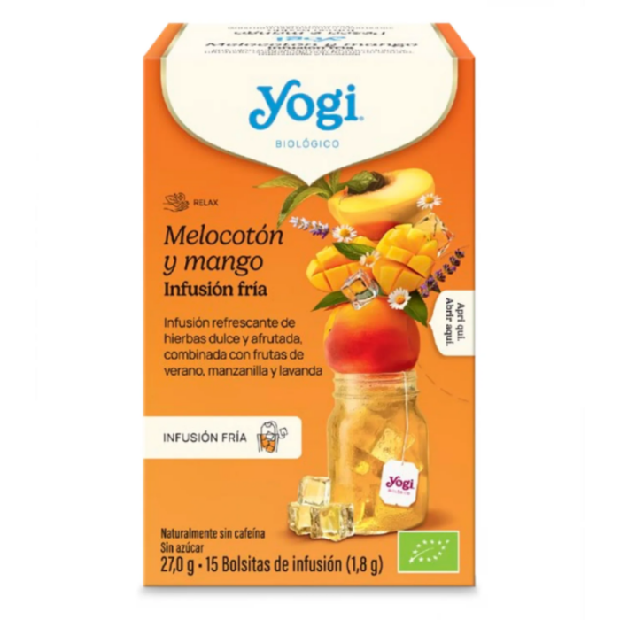 Yogi Tea Peach Mango Cold Brew Organic 27g