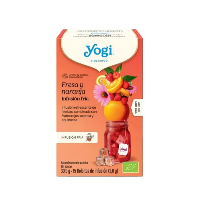 Yogi Tea Strawberry Orange Cold Brew Organic 27g
