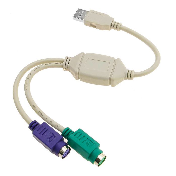 Adapter USB – 2 x PS/2