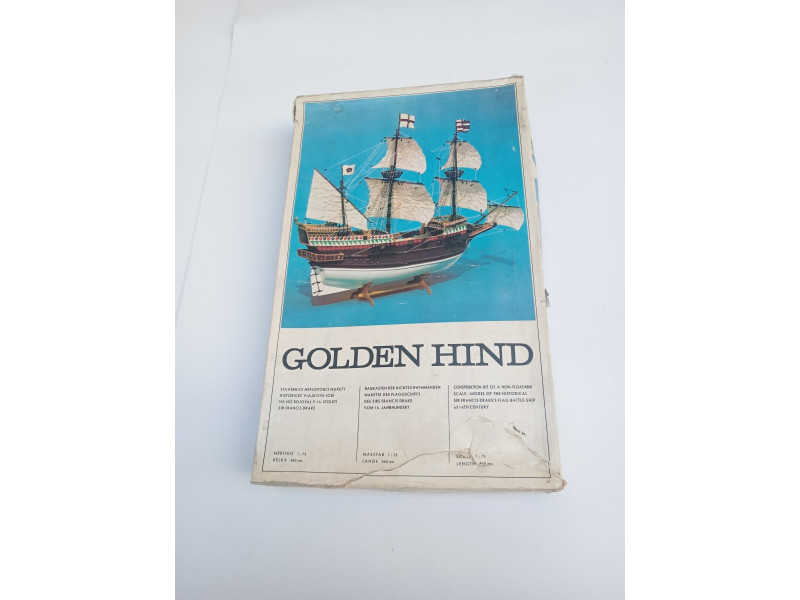 MAKETA BRODA GOLDEN HIND