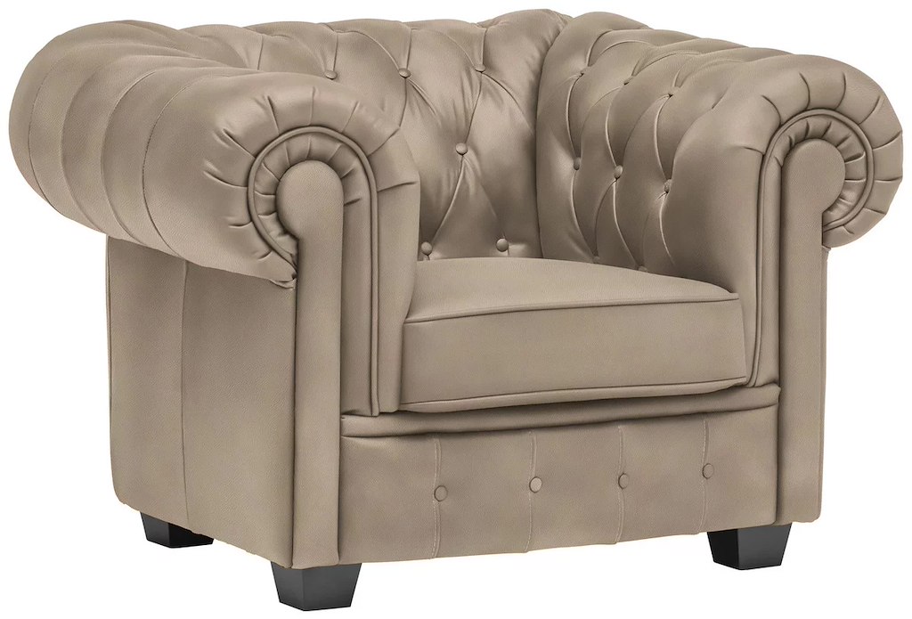 Landscape CHESTERFIELD FOTELJA 115/76,5/96 cm , bež