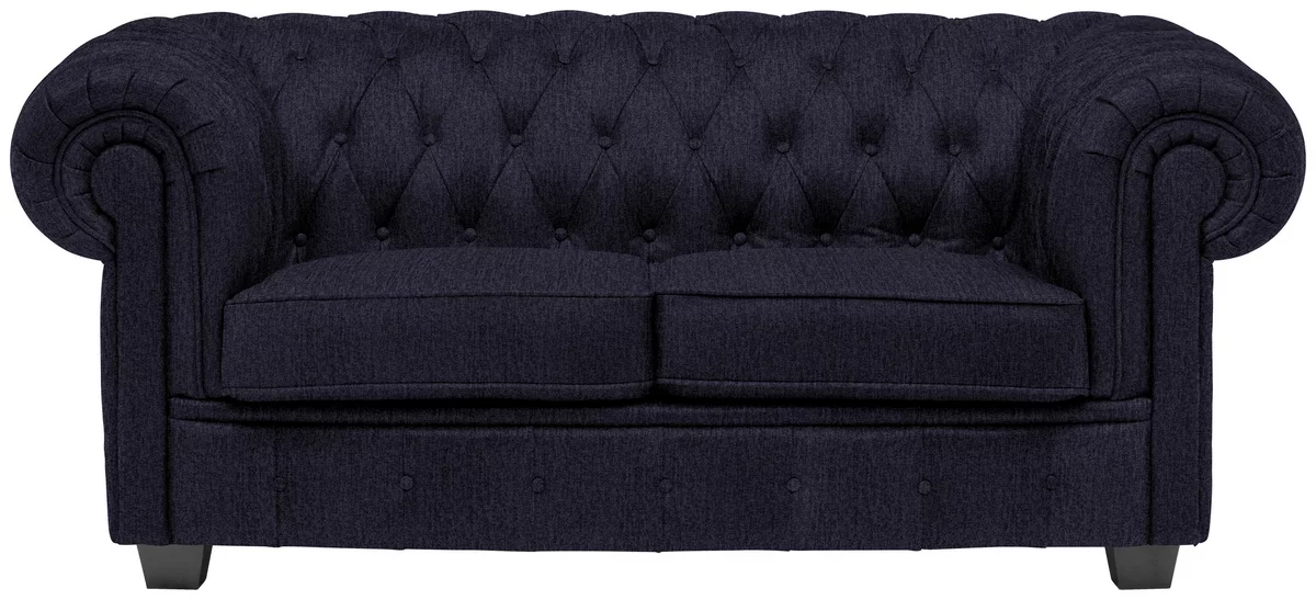 Landscape CHESTERFIELD SOFA crna