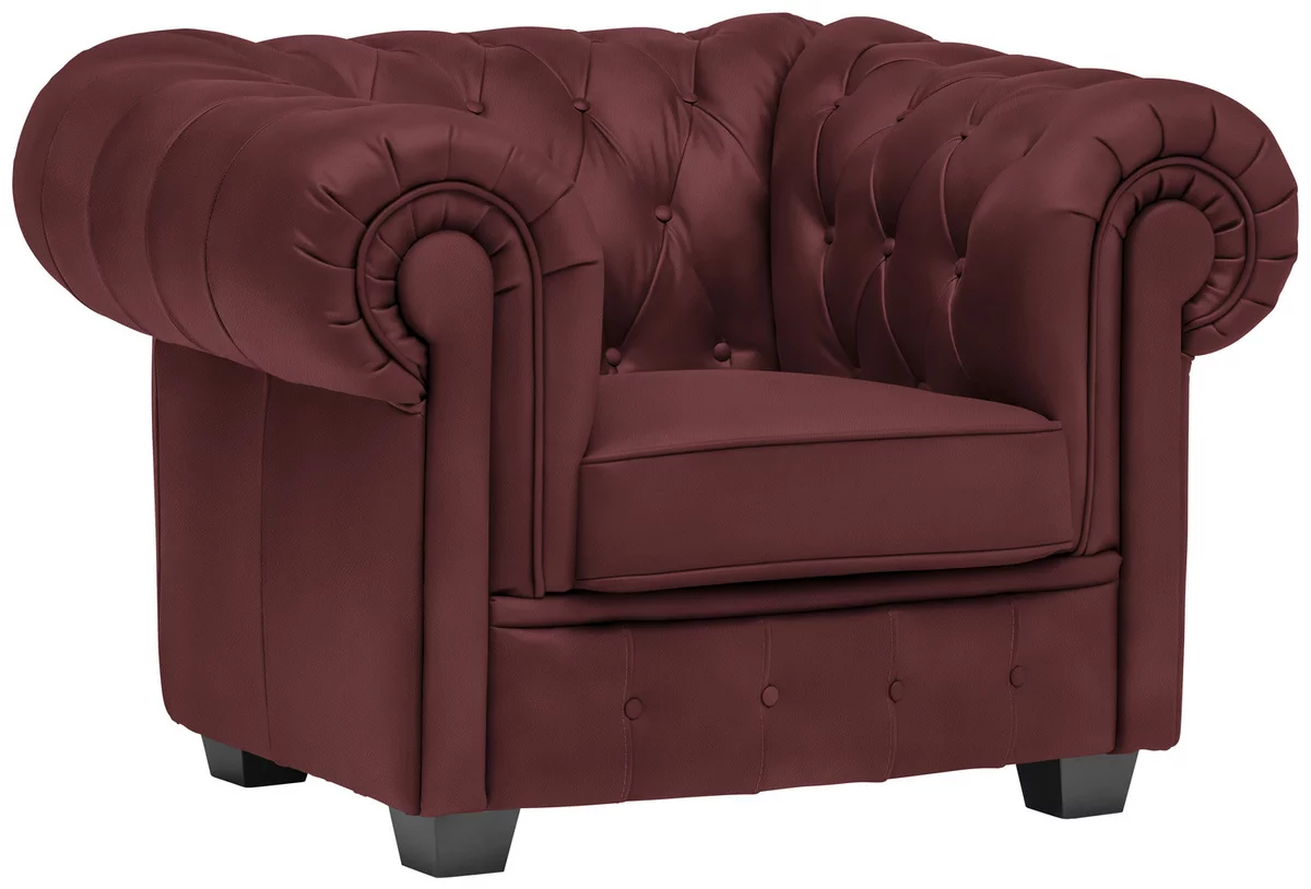 Landscape CHESTERFIELD FOTELJA 115/76,5/96 cm , bordo