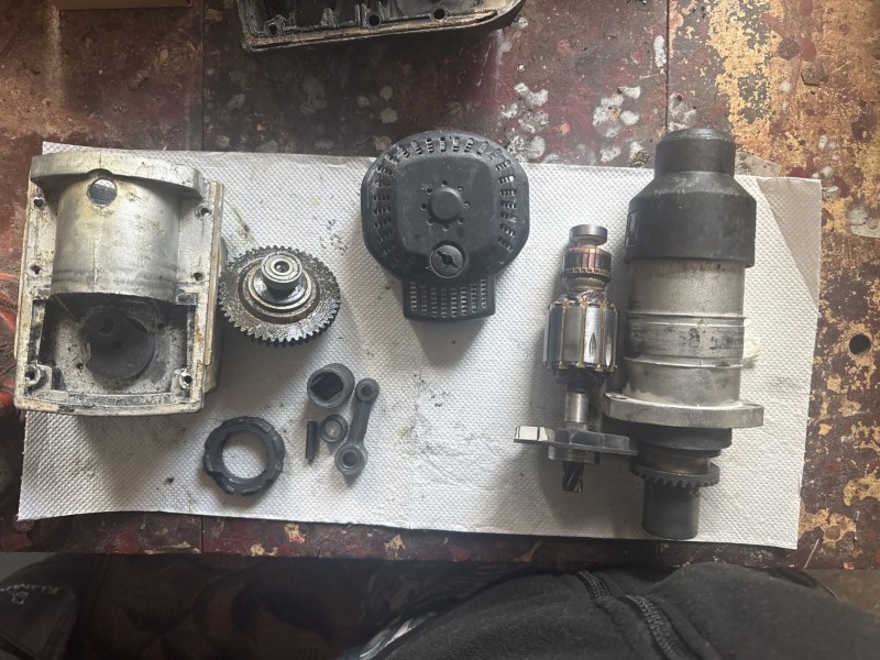 Hilti TE35 štemarica neispravna, ZA DELOVE