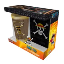 Poklon set - Šolja, značka i agenda, One Piece, Skull