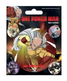 Stikeri set 5 - One Punch Man, Atomic Fist