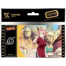 Karta Golden Ticket - Naruto, Sakura, Black Edition