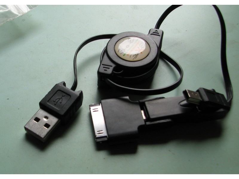 == USB 2.0 Kabl 3 in1 - 75cm
