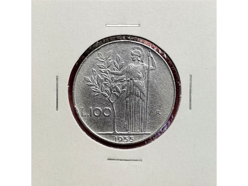 2850 - 100 Lire 1955. Italija