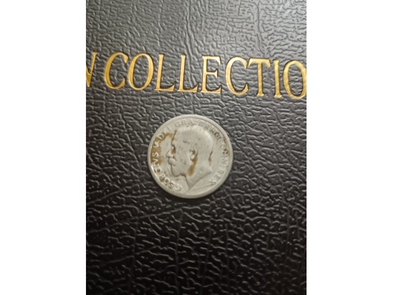 Velika Britanija, 6 pence 1922 Srebro