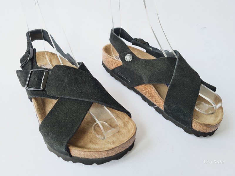Original BIRKENSTOCK kožne papuče,NOVO