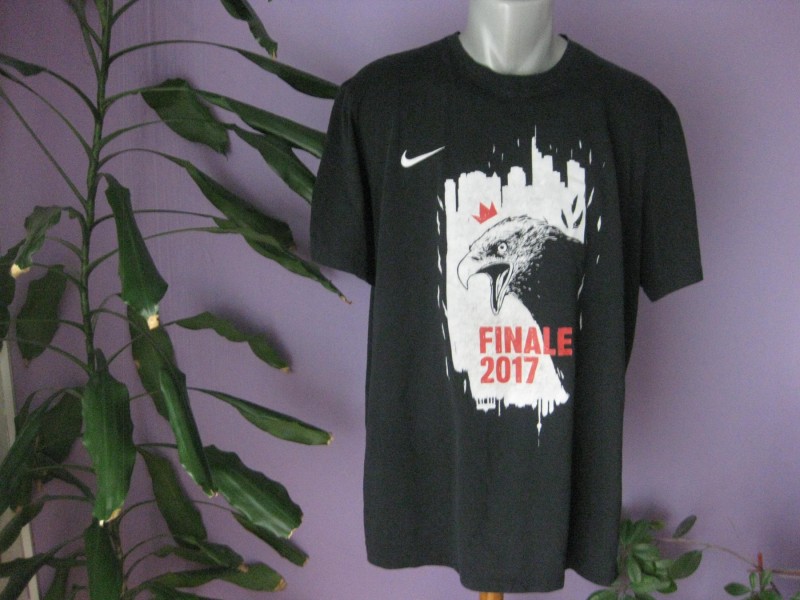 nike CRNA MAJICA SA APLIKACIJOM...L-XL
