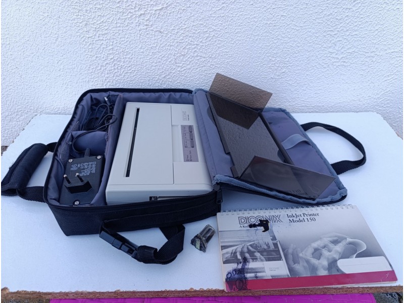 Kodak Diconix 150 Portable Printer - retro stampac