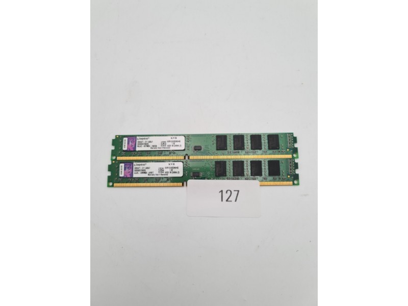 Kingston DDR3 memorija 8GB kit (2x4GB) 1333MHz.