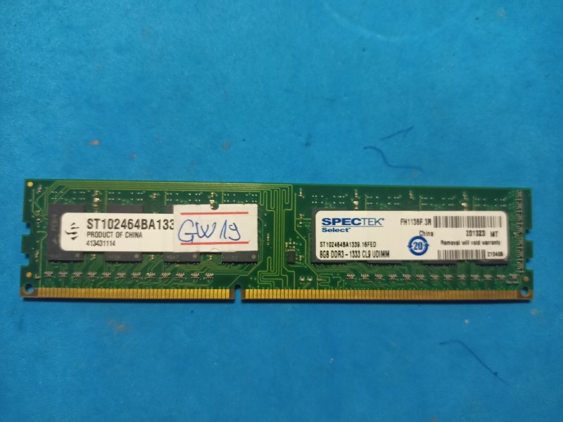 DDR3 8 Gb 1600 Mhz