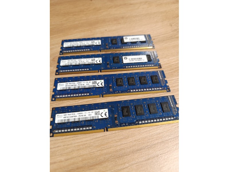 16 GB ddr3l ( 4 x4gb)