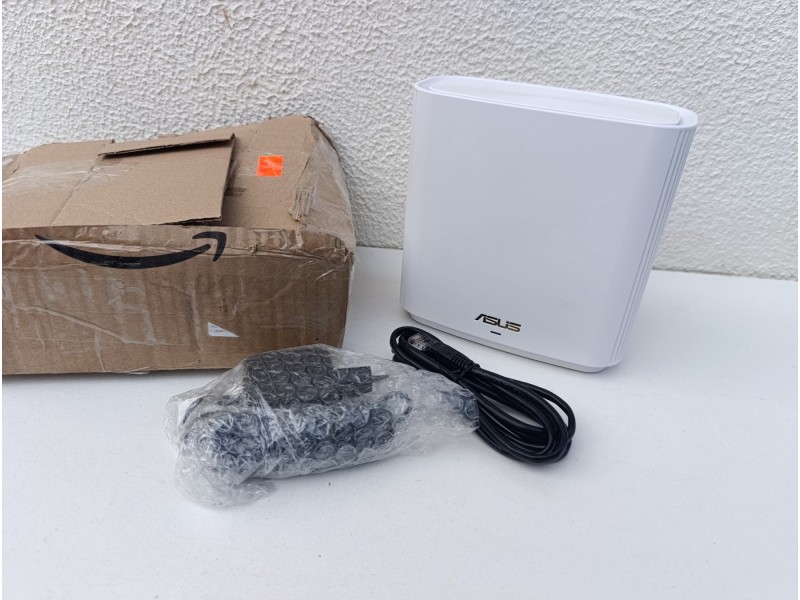 Ruter ASUS ZenWiFi AX XT8 (W-1-PK) Wi-Fi 6 White