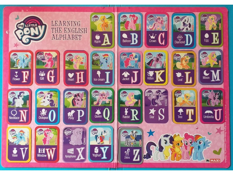Magnetna tabla MY LITTLE PONY