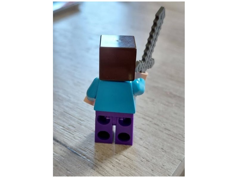 lego minifigura minecraft