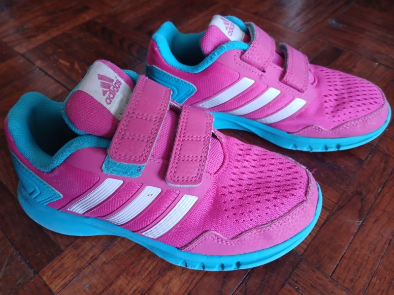 Adidas roze-tirkiz platnene patike, 29