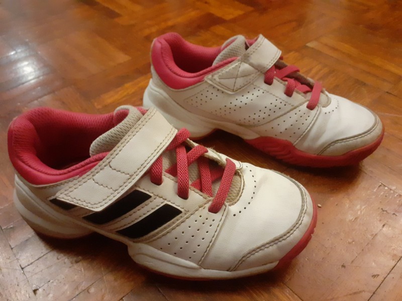 Adidas belo-roze kozne patike na cicak, 29 - u. g. 18