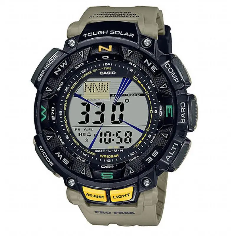 Casio Muški ručni sat PRG-240-5ER, Bež