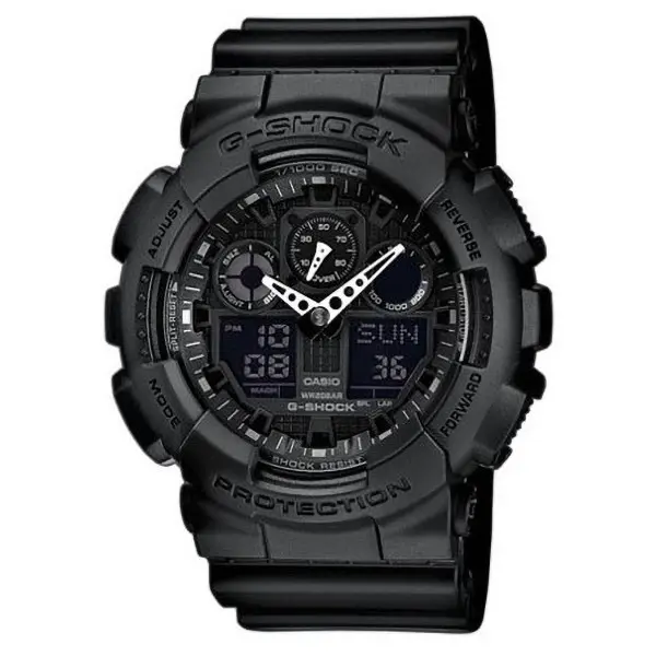Casio Muški sat G-Shock GA-100-1A1, Crni