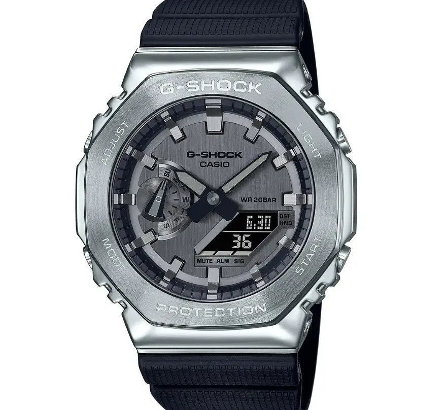 Casio Unisex ručni sat G-Shock GM-2100-1ADR, Crni