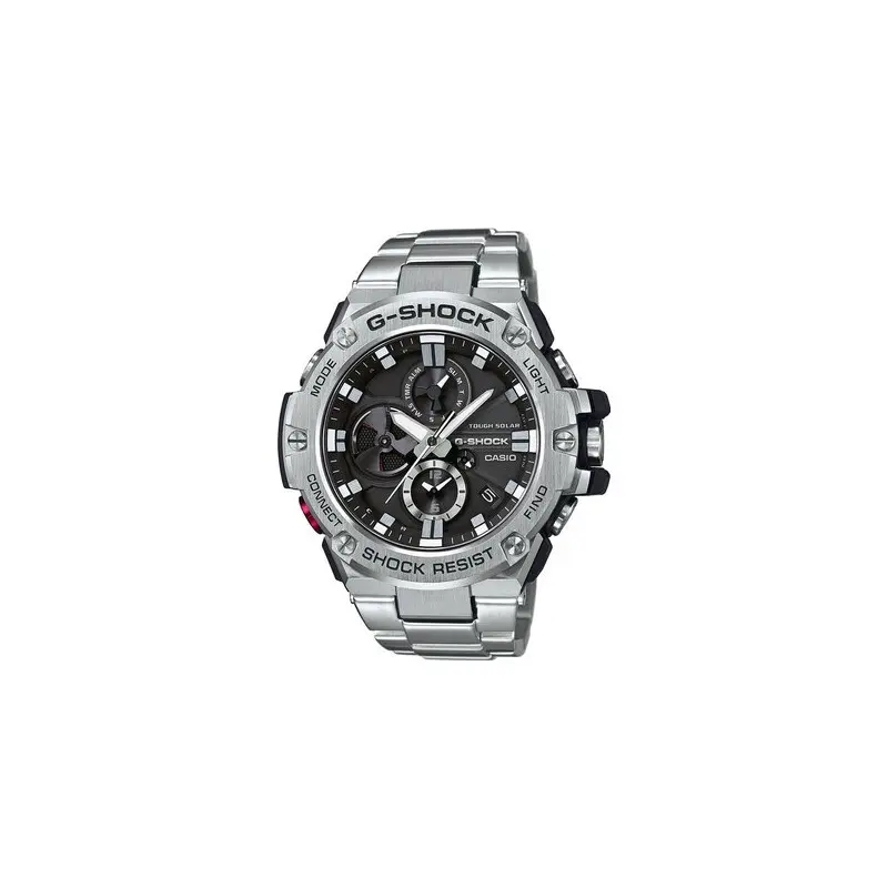 Casio Muški ručni sat G-Shock GST-B100D-1AER, Srebrni