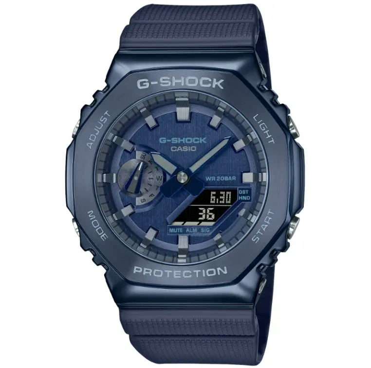 Casio Unisex ručni sat G-Shock GM-2100N-2ADR, Teget