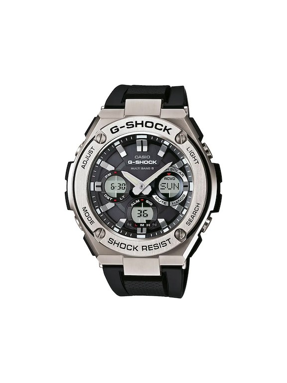 Casio Muški ručni sat G-Shock GST-W110-A1ER, Crno-srebrni