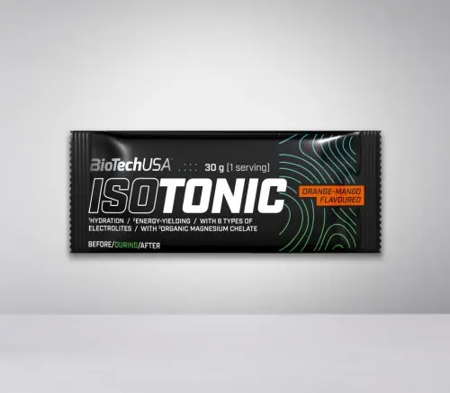 Biotechusa Izotonični prašak Iso Tonic, Pomorandža, 30g