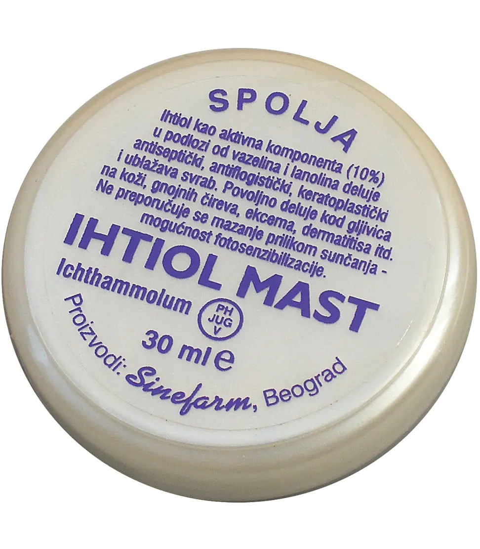 SINEFARM Ihtiol mast 30 ml